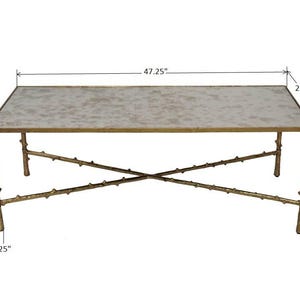 Metal Rectangular Coffee Table - Etsy