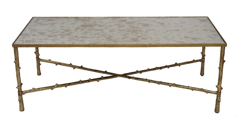 Metal Rectangular Coffee Table - Etsy