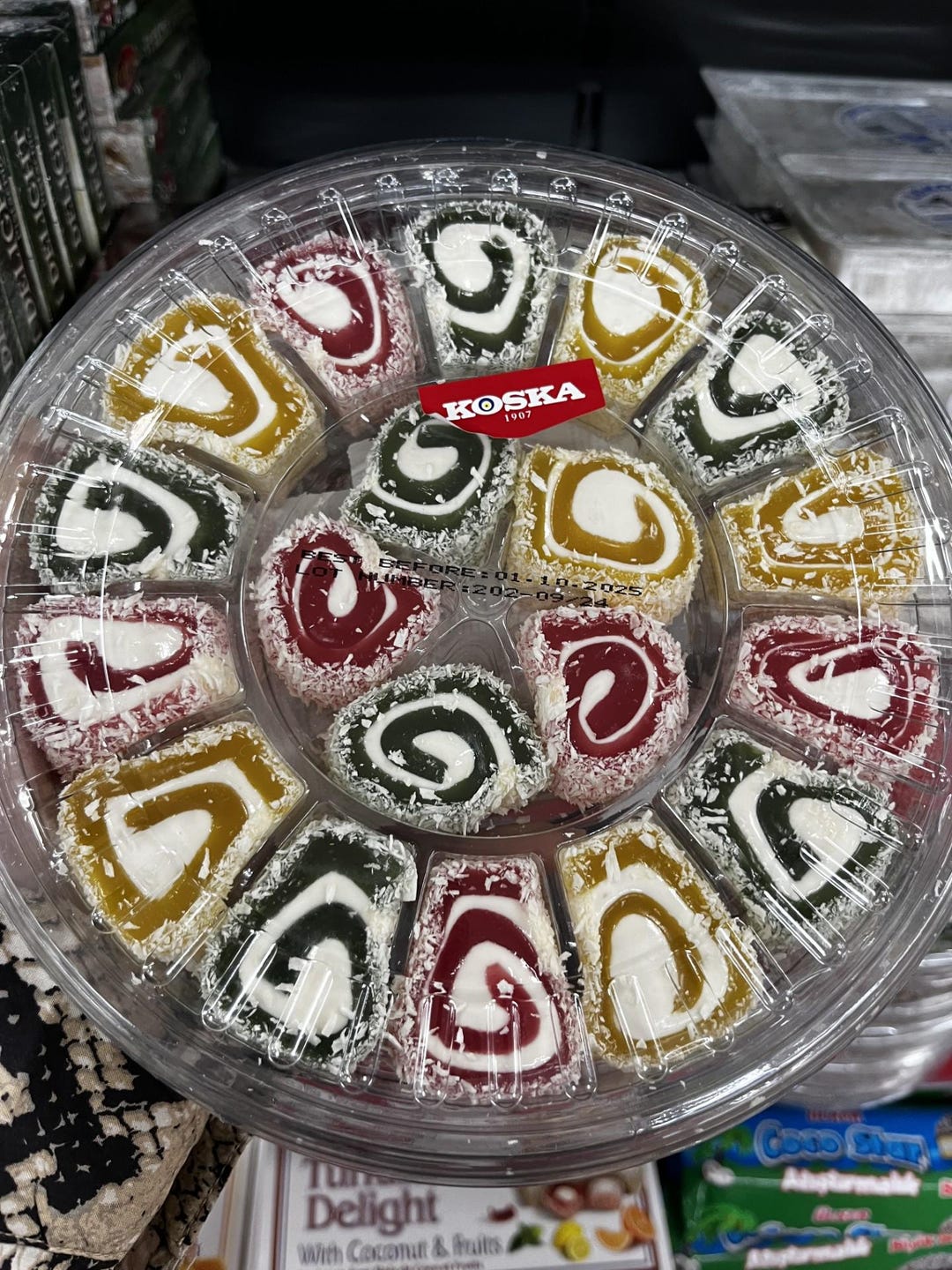 Koska Turkish Delight Candy Stylish Packing Giftable Vegan Kosher - Etsy