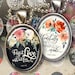 Oval Bible Verse Pendants, Floral Cabochons (digital Download) - Etsy