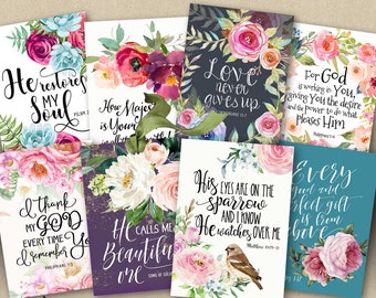 PRINTABLE BIBLE VERSE - Etsy