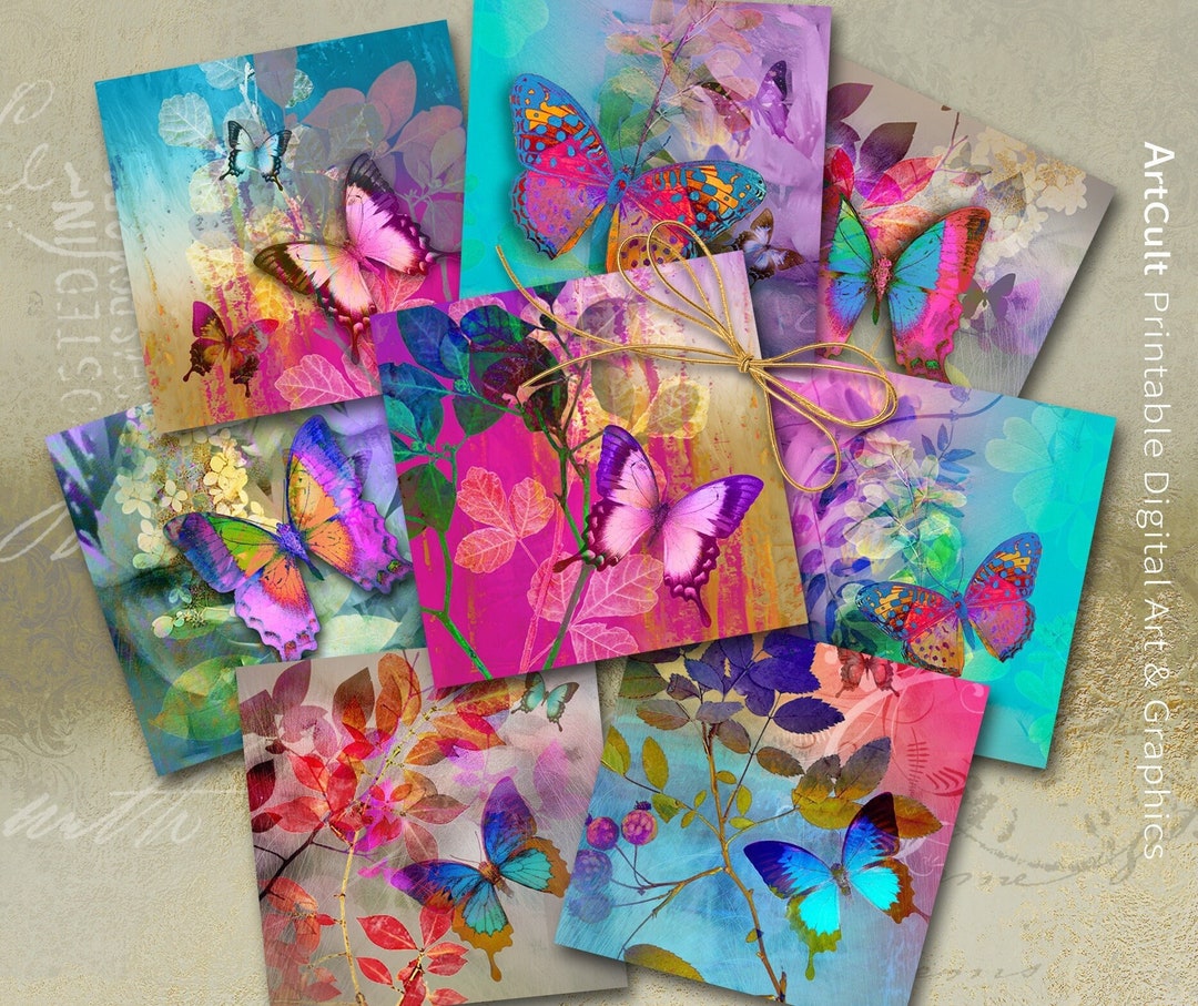 4x4 Inch Printable PNG + JPG Format Digital Download for Coasters ...