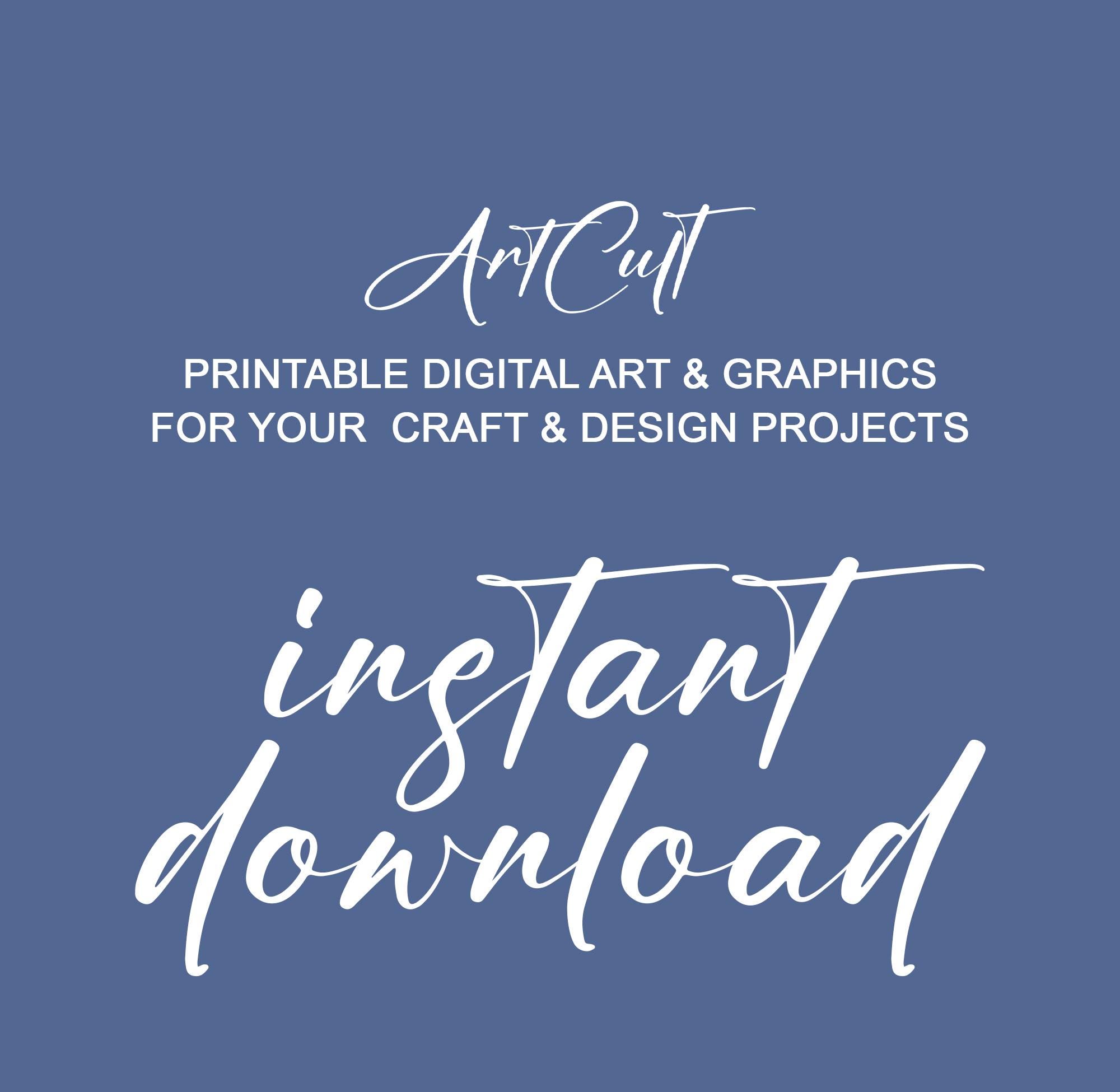 4x4" Printable Coasters 8 Transfer PNG & JPG Designs for Sublimation ...