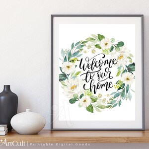 Printable Wall Art Instant Digital Download welcome to - Etsy