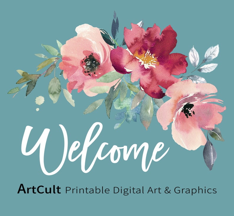 Printable Gift Box INSPIRING WORDS Digital Download Layout - Etsy