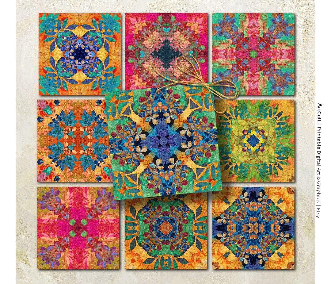 2x2 Inch Printable Designs Digital Download JPEG + PNG for Magnets ...