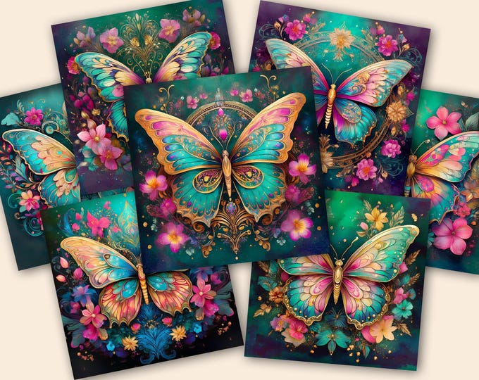 2x2 Inch Printable Designs, Digital Download JPEG + PNG for Magnets ...