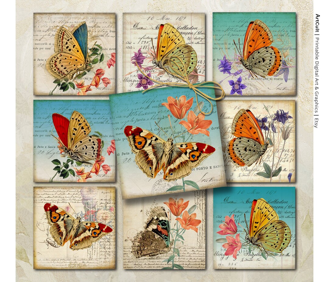 Printable 2x2 Inch Designs, Digital Download JPEG PNG for Magnets ...