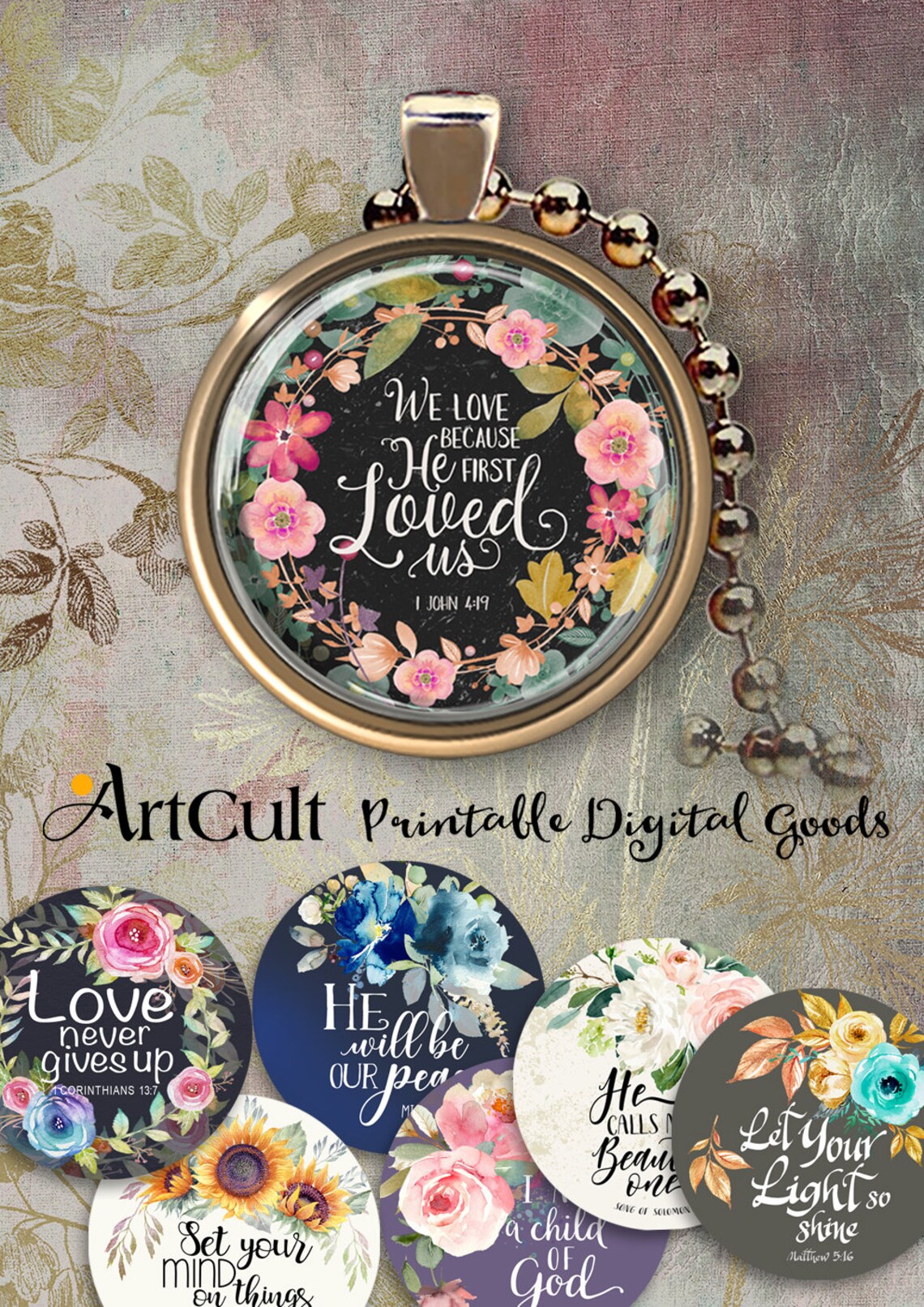 1 1.2 1.5 Inch 25 30 38 Mm Size Printable Download - Etsy