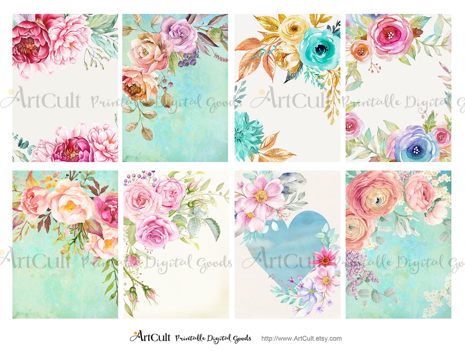 Printable 2.5x3.5 Images Instant Digital Download - Etsy