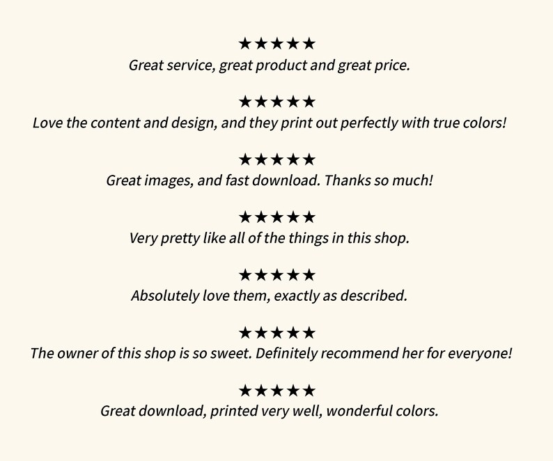 Printable Gift Box INSPIRING WORDS Digital Download Layout - Etsy