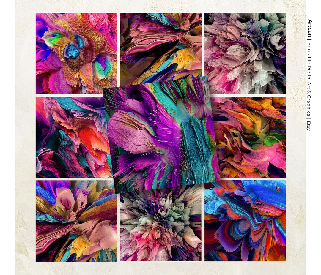2x2 Inch Printable Designs Digital Download JPEG PNG for Magnets ...