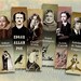 Printable Bookmarks MOST FAMOUS WRITERS Digital Collage Sheet, Instant ...