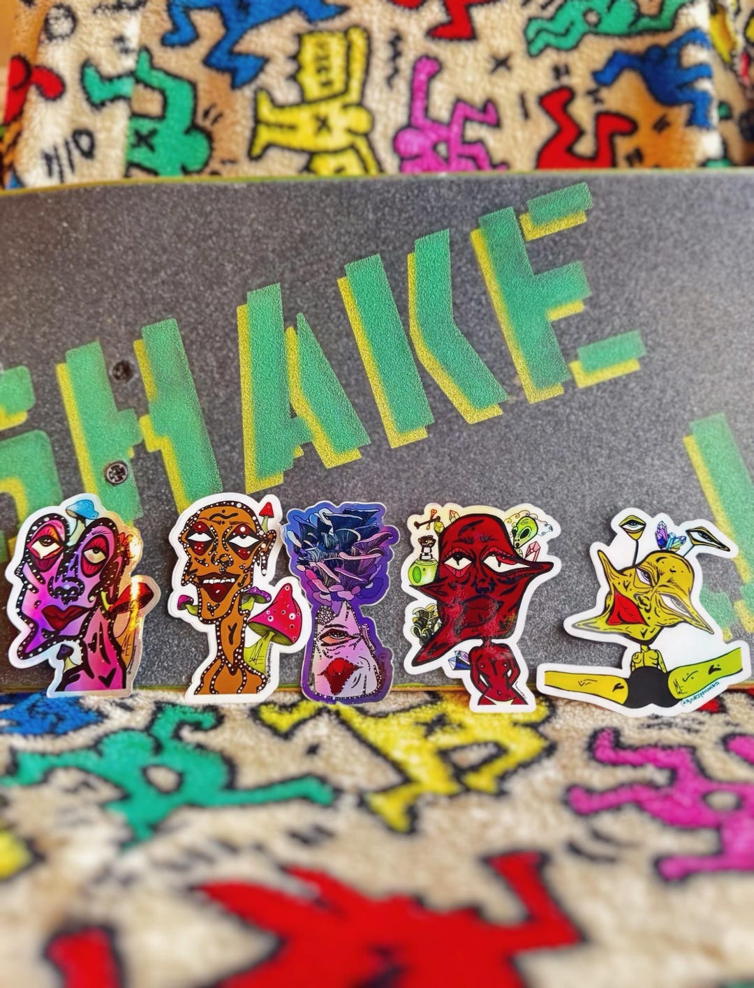 The Spore Man, the Melting Man, Mushroom Cyclops, the Stretching ...