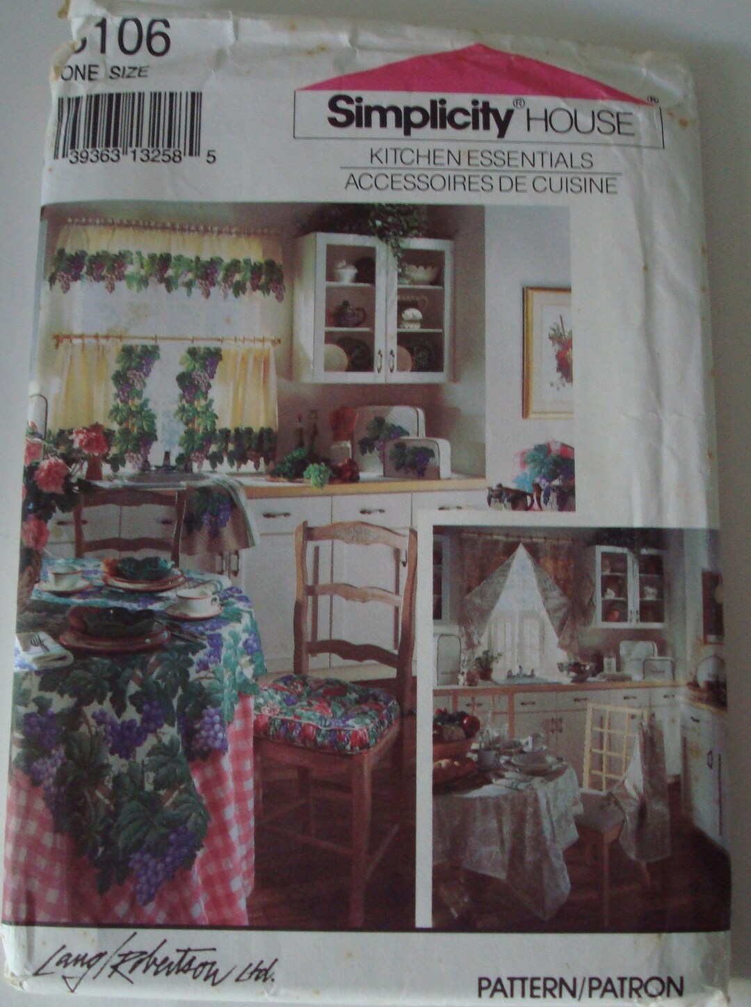 Simplicity Vintage Sewing Pattern 8106/simplicity House Kitchen ...