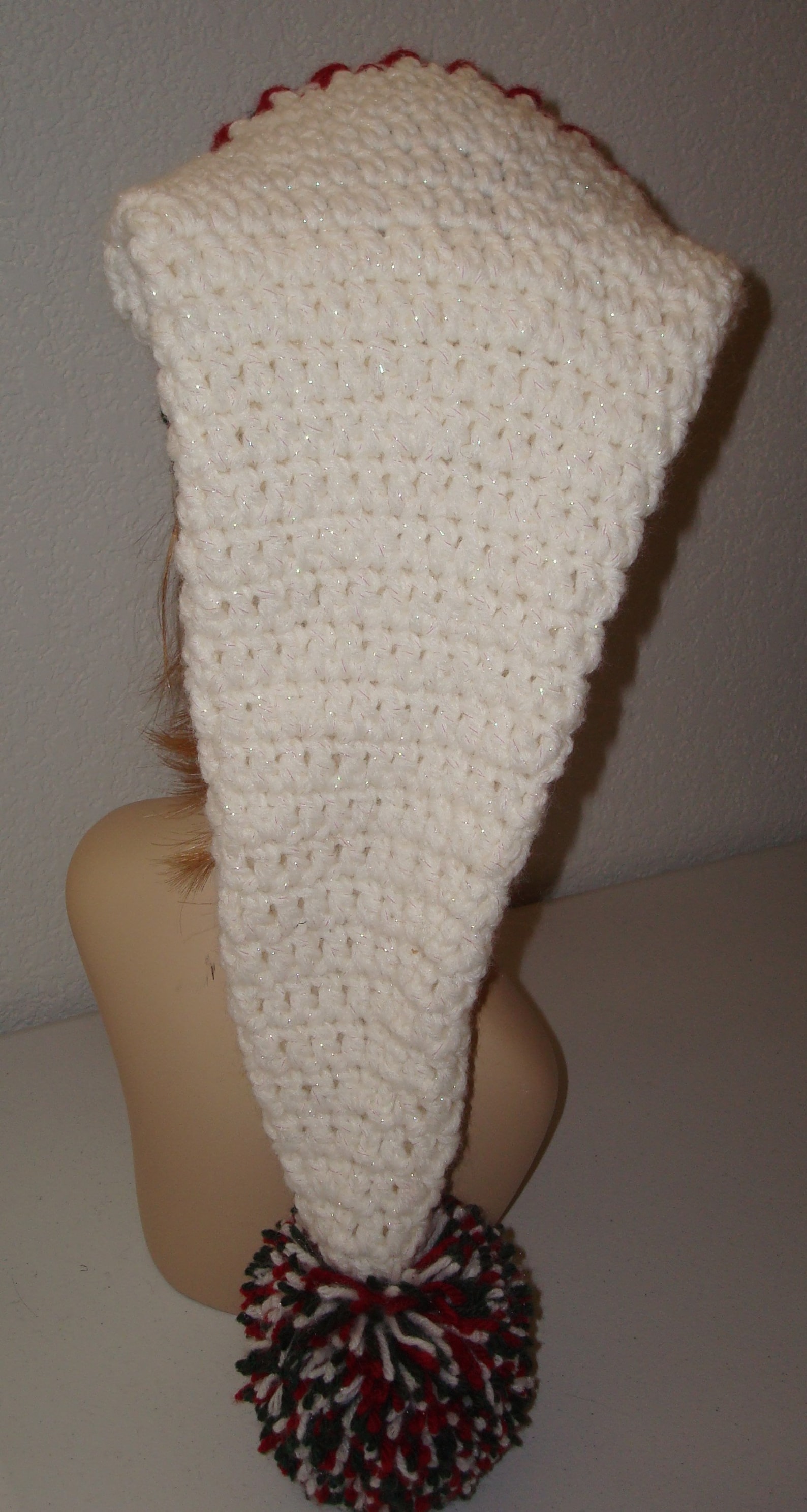 Christmas Santa Hat-elf Hat-stocking Cap-winter Hat-unisex Hat-slouchy ...