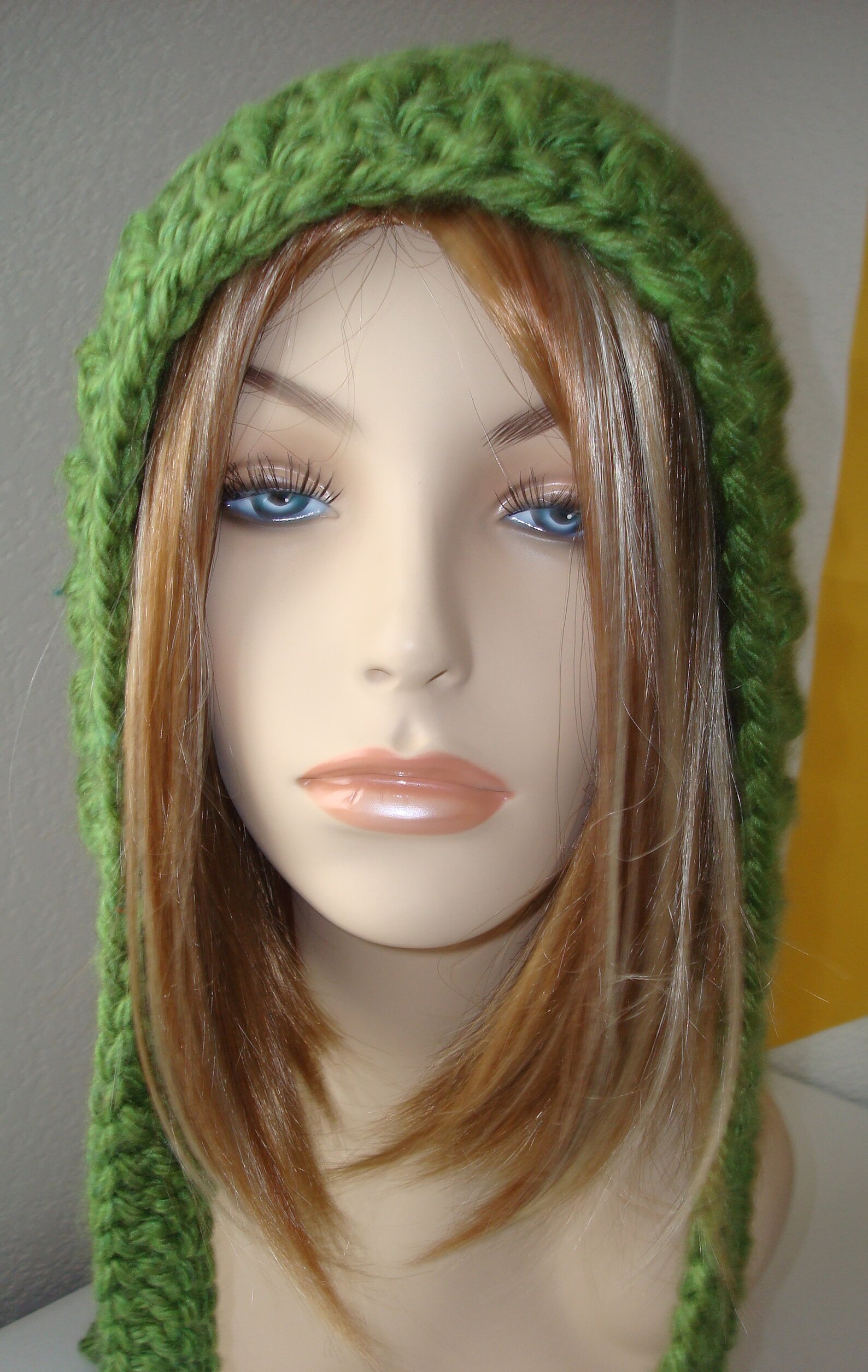 Bulky Winter Pixie Hat-olive/elf Pixie Hat/pixie Hat/winter Ski Hat ...