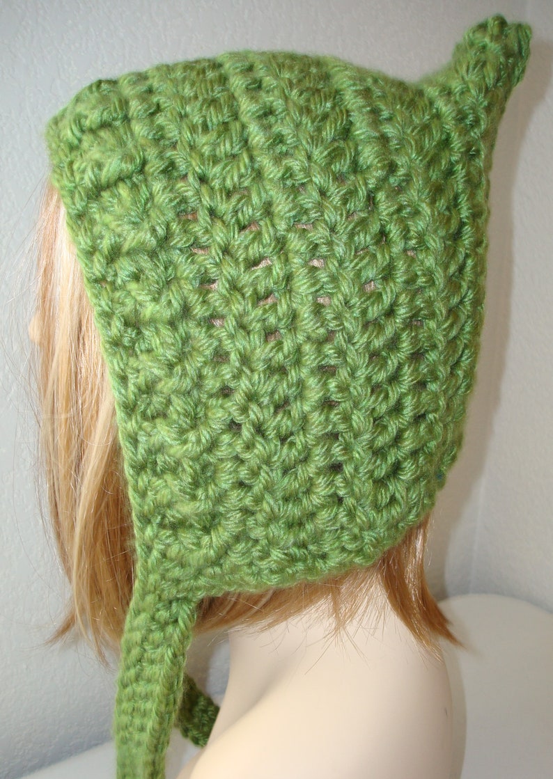 Winter Pixie Hat Crochet Pattern/winter Crochet Hat Pattern/pattern Only/bulky Warm Pixie Hat ...