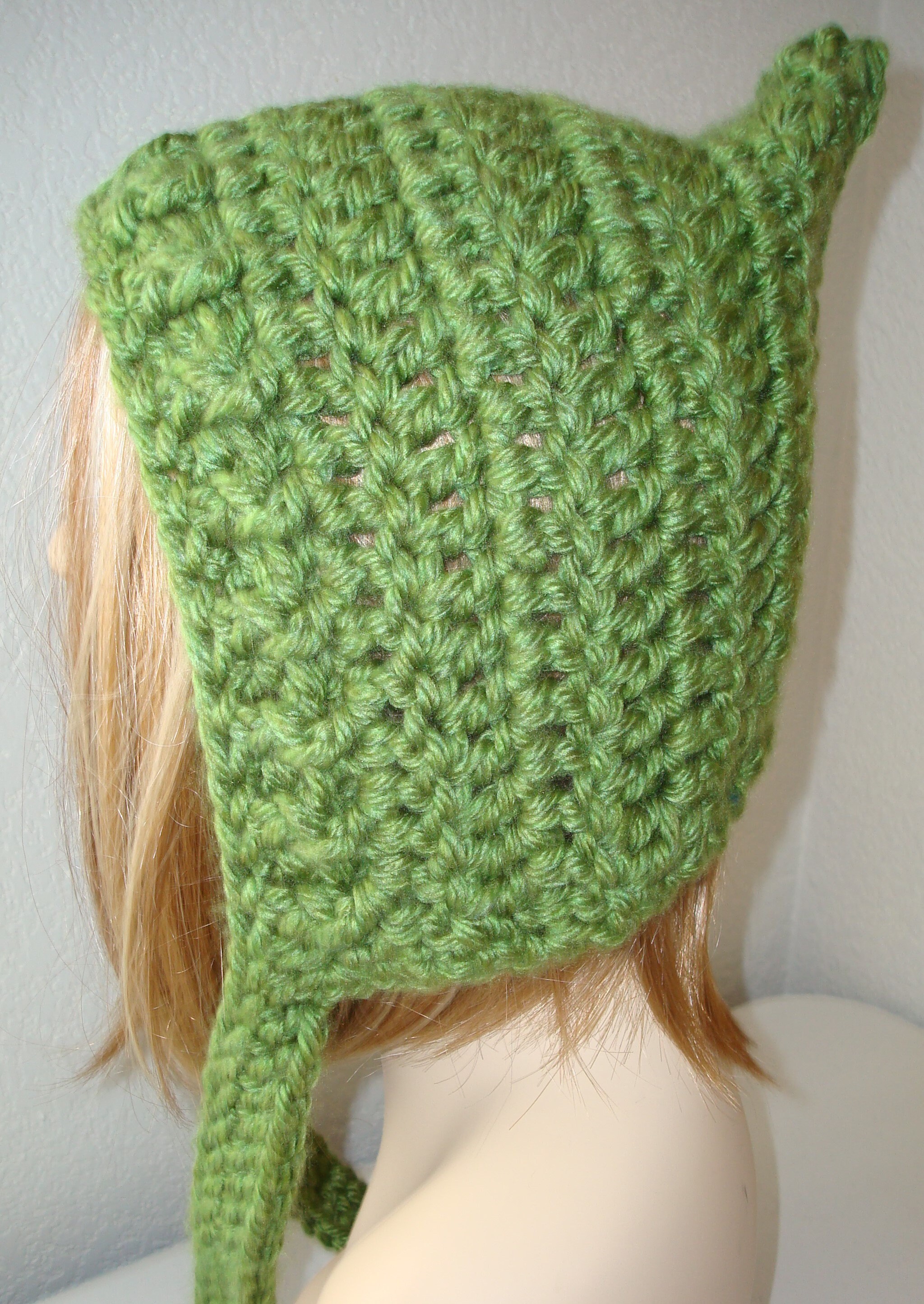 Bulky Winter Pixie Hat-olive/elf Pixie Hat/pixie Hat/winter Ski Hat ...