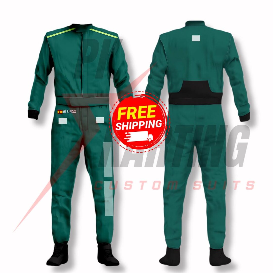 Personalized Go-kart Racing Suit - Made to Order Brand New Suit, Hand/machine Made, CIK FIA Lvl ...