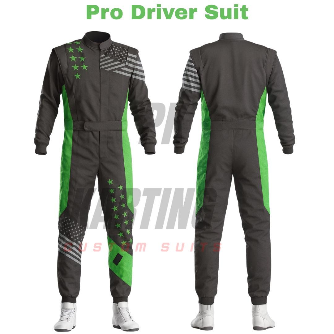 Pro Driver Suit Custom Karting Racewear Personalized Go Kart Racing ...