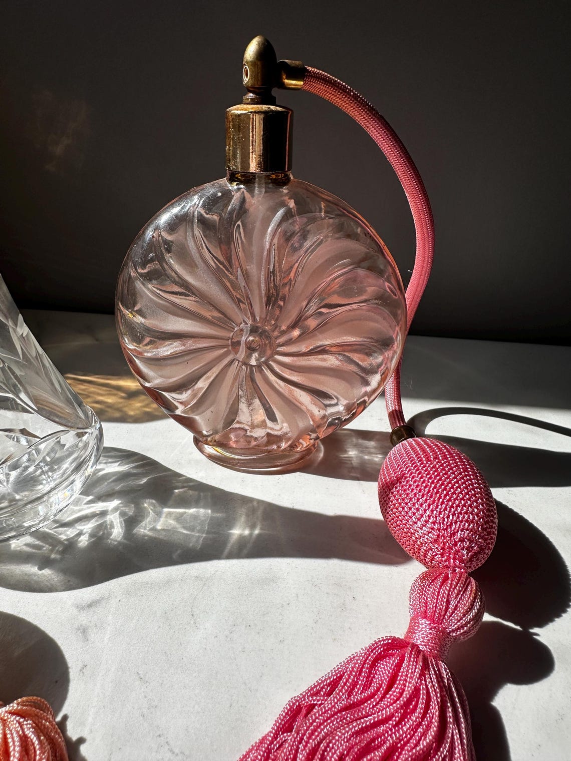Vintage Antique Pink Perfume Bottles C1950’s - Etsy Canada