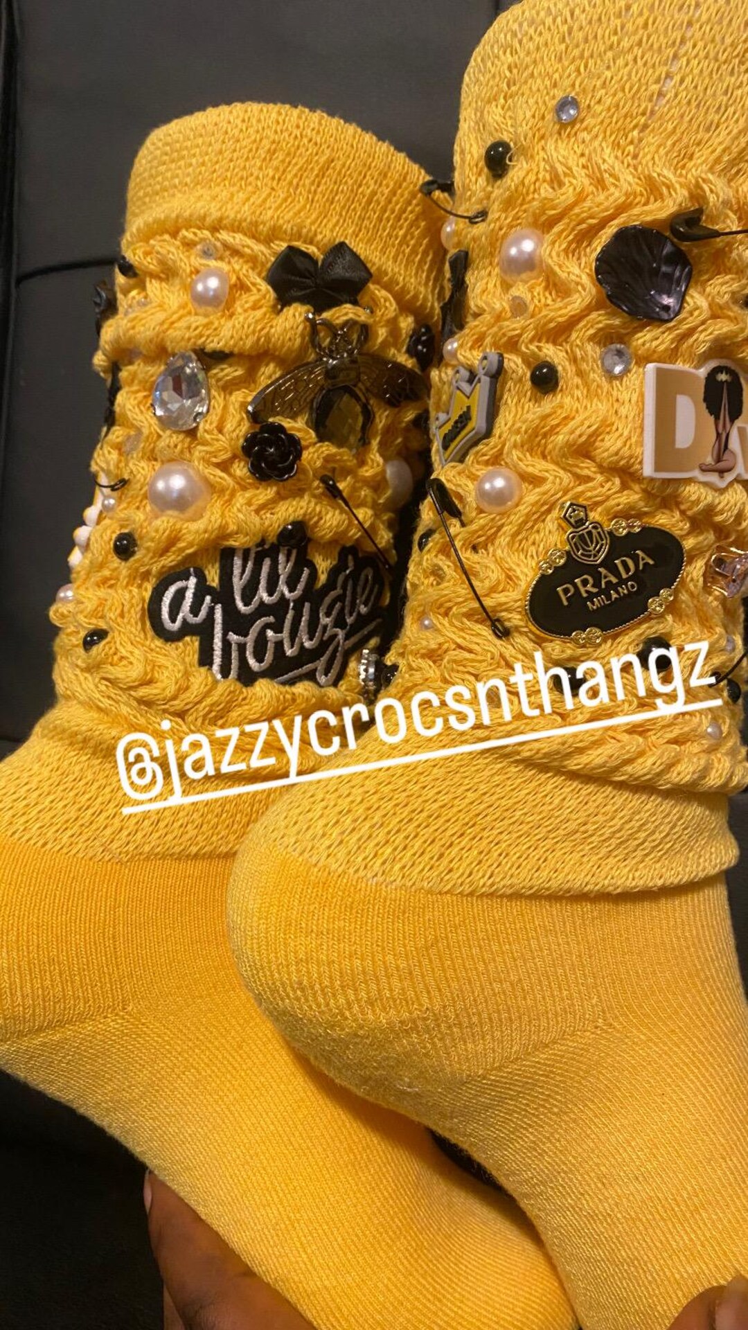 Slouch Junkies !!! Bling Socks and Custom Team Socks - Etsy