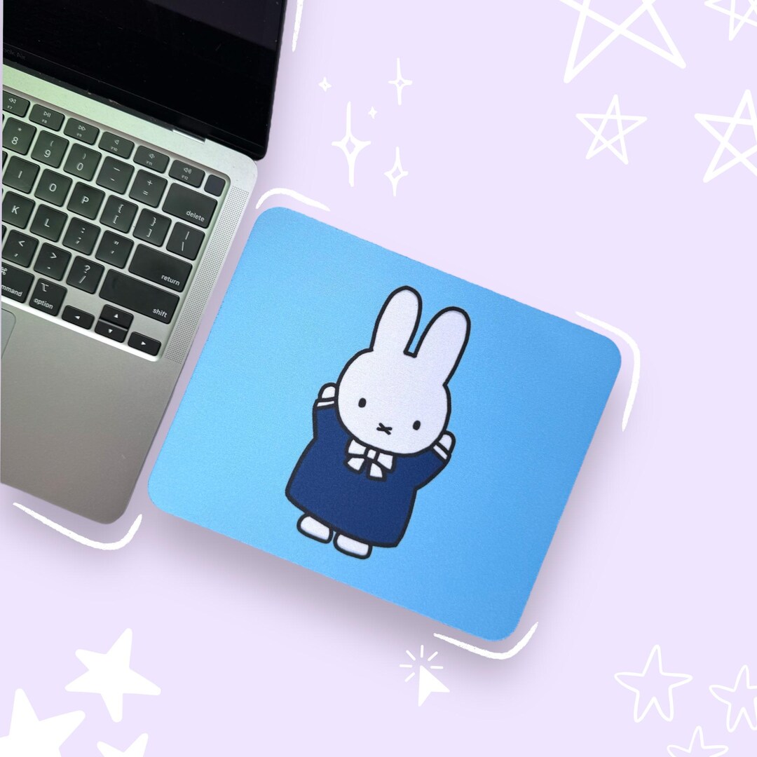 Cute Rabbit Mousepad - Etsy