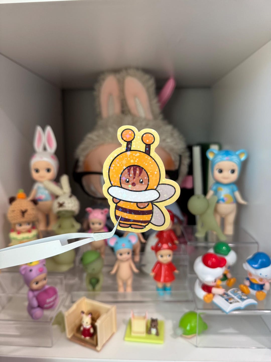 Bee Critter Holographic Sticker - Etsy