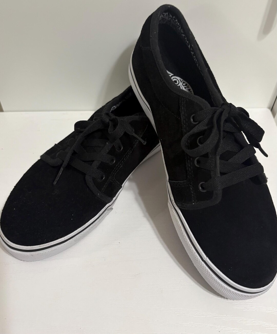 Fallen Angel Jamie Thomason Black Suede Mens Sz 8 Forte Sx 1310 ...