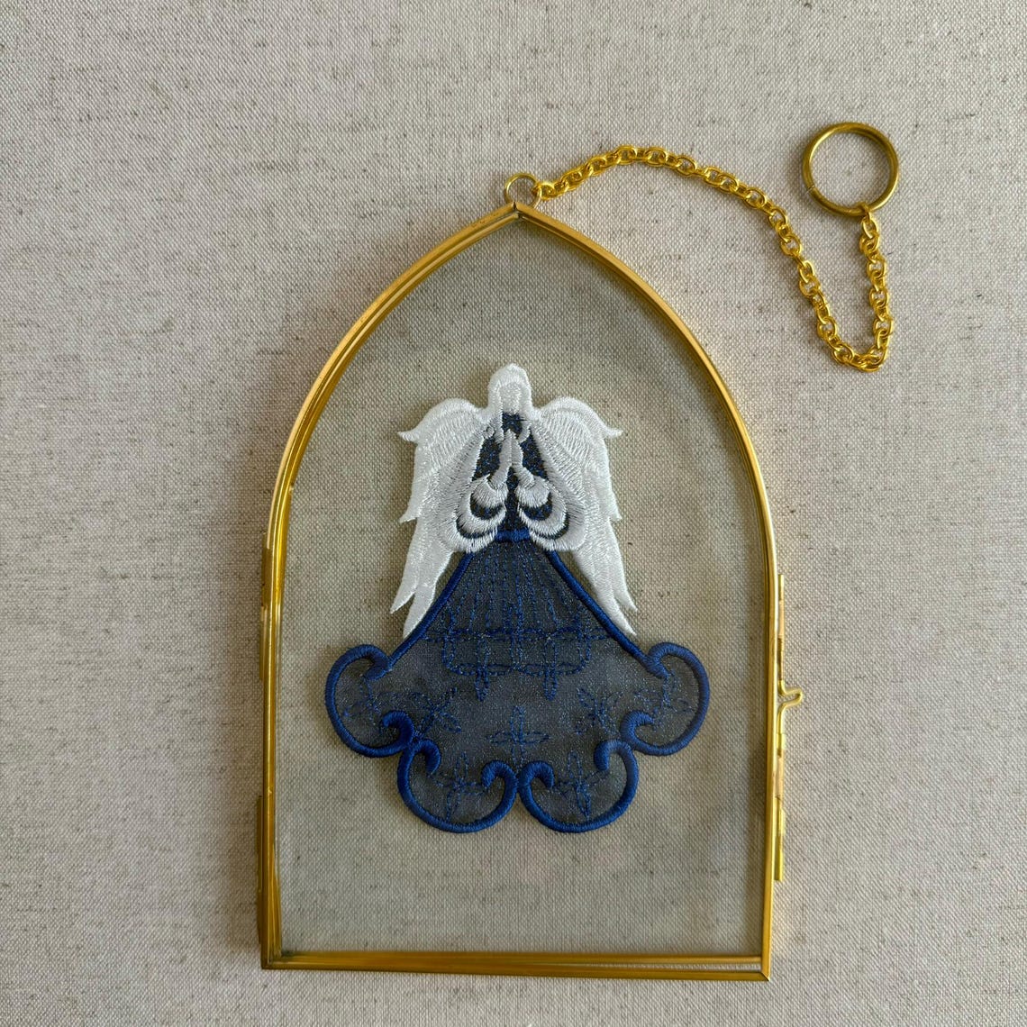 Celestial Angel | Lace and Applique Angel - Etsy