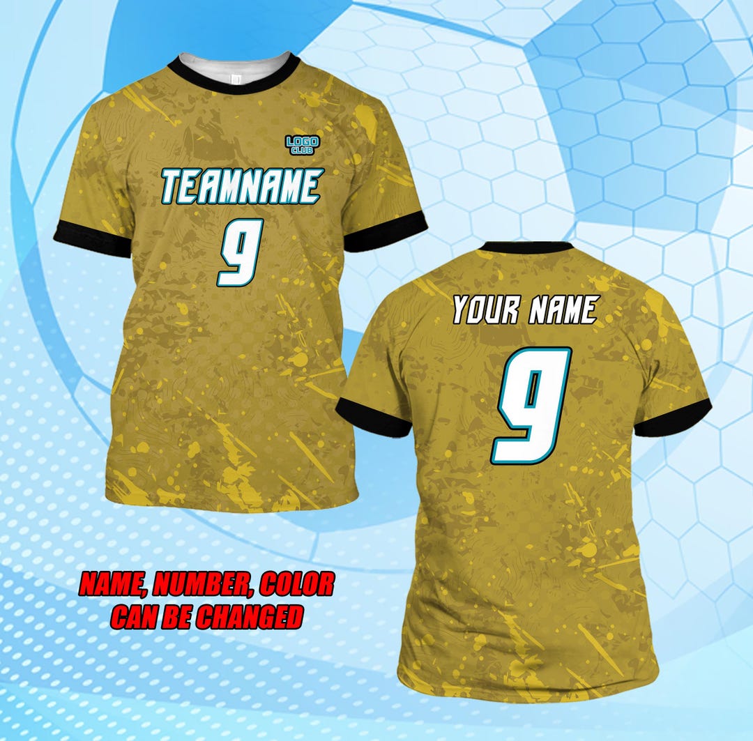 Personalized Team Jersey Referee Shirt, Custom Color Kids Adult All ...