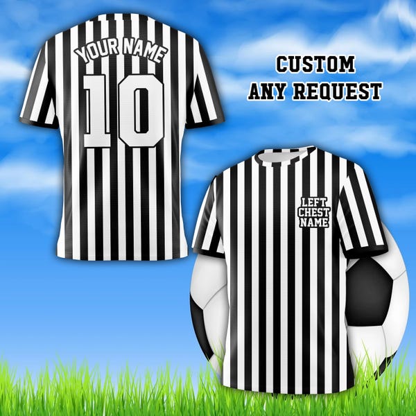 Referee Custom Jersey - Etsy UK