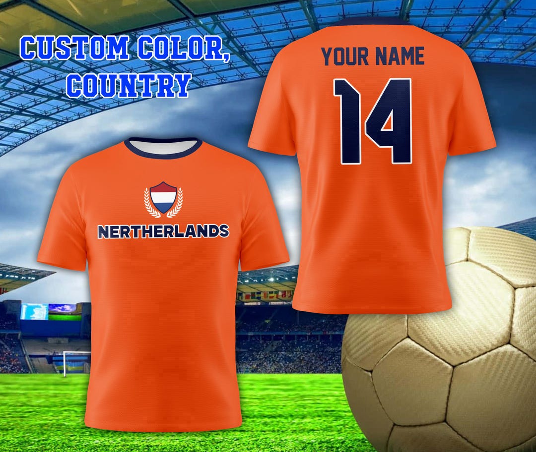 Custom National Team Jersey All Over Print Shirt, Personalized Kids ...