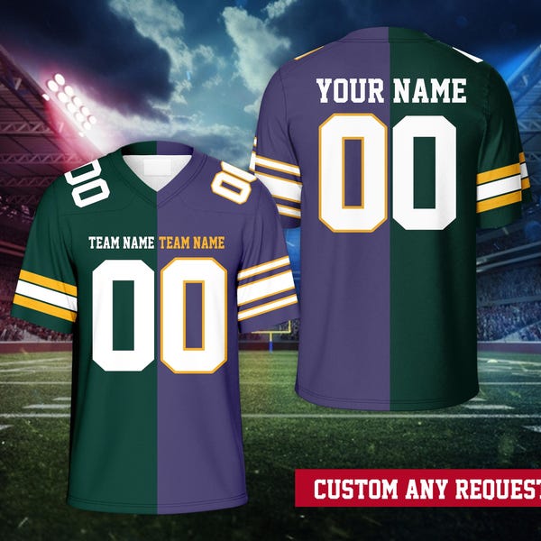 Split Nfl Teams - Etsy