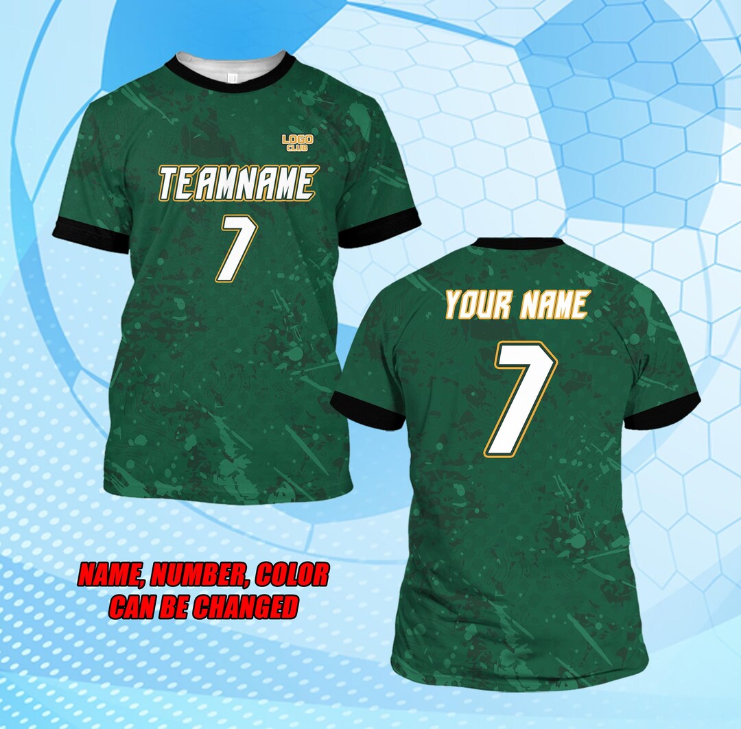 Personalized Team Jersey Referee Shirt, Custom Color Kids Adult All ...