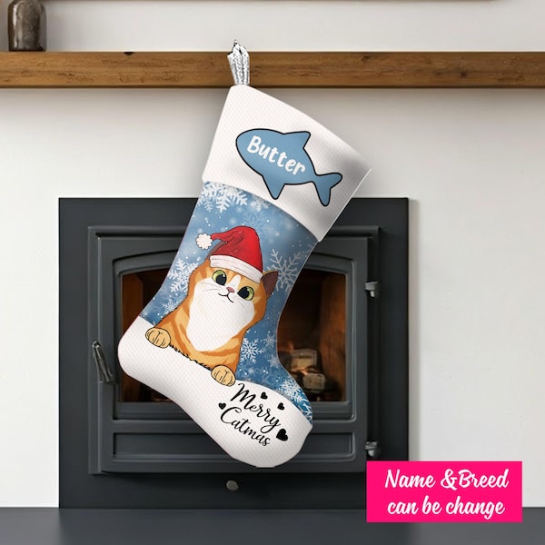 Cat Stocking - Etsy