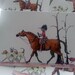 Outfoxed fox Hunting Horse. Mini Greeting Cards. Package of - Etsy