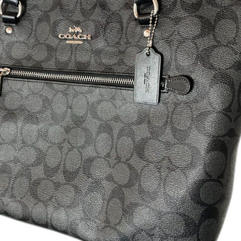 COACH City Gallery Tote Bag in Signature Canvas - Etsy