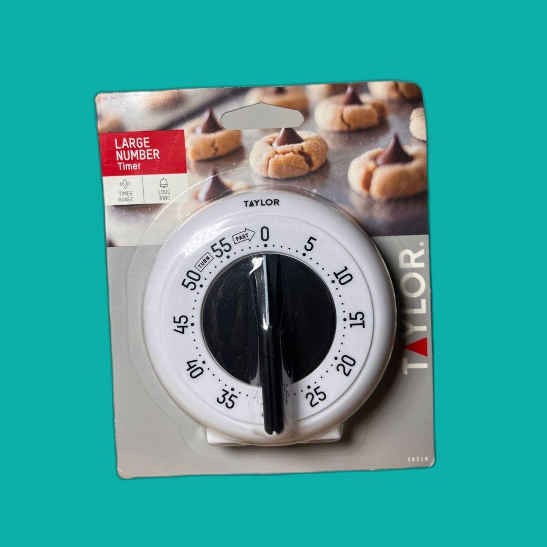 Vintage Taylor Timer Kitchen Alarm Clock - Etsy