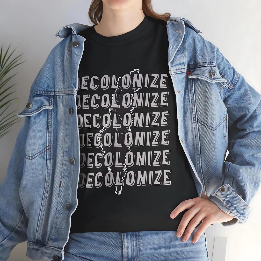 Palestine Resistance Decolonize T-shirt, Unisex Tee Shirt, Pro Freedom ...