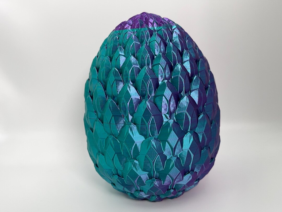 Factory Second 3D Printed Dragon Scale Egg - Etsy