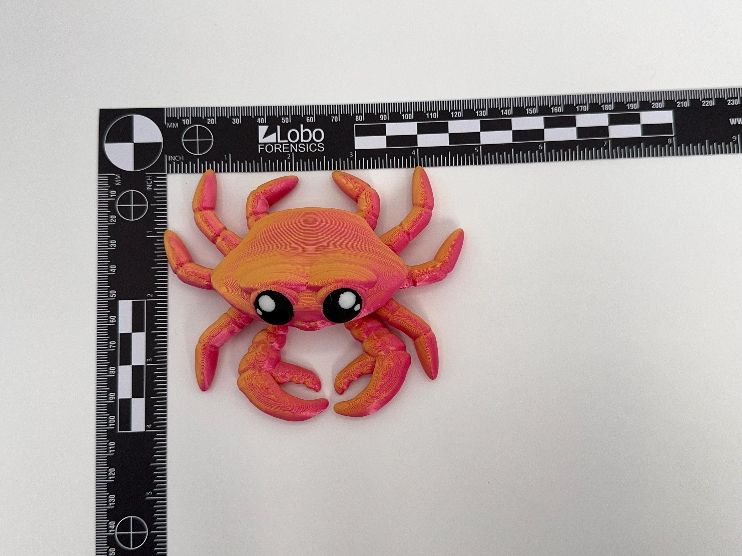 Custom Printed Articulating Crab - Etsy
