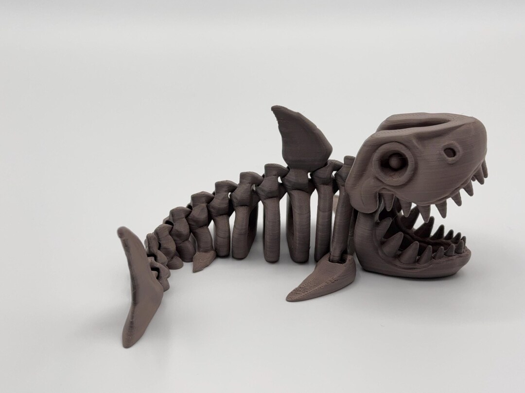 Custom Printed Articulating Shark Skeleton - Etsy