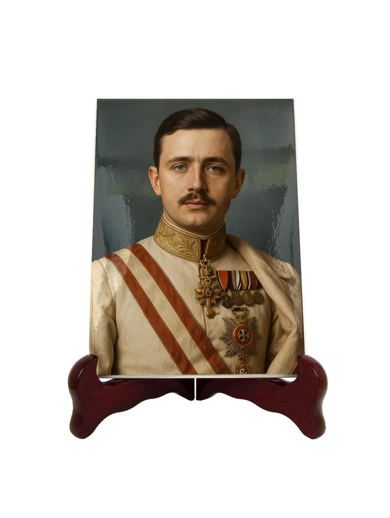Blessed Charles I of Austria Ceramic Christian Icon, Handmade ...