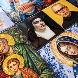 Saint Margaret Clitherow Ceramic Icon: Handmade Religious Decor - Etsy