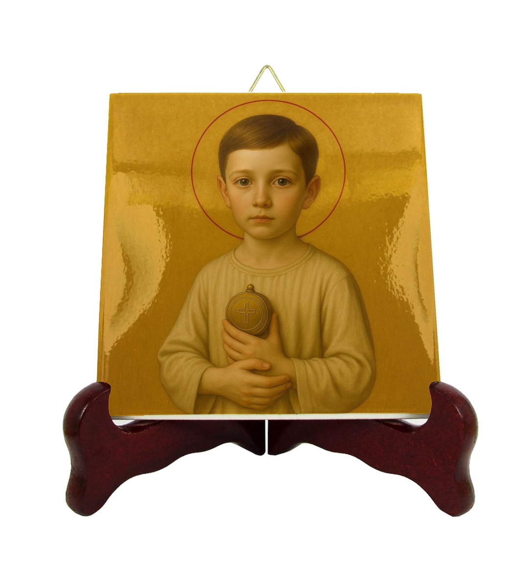 St. Tarcisius Icon – Byzantium Collection Young Martyr of the Eucharist ...