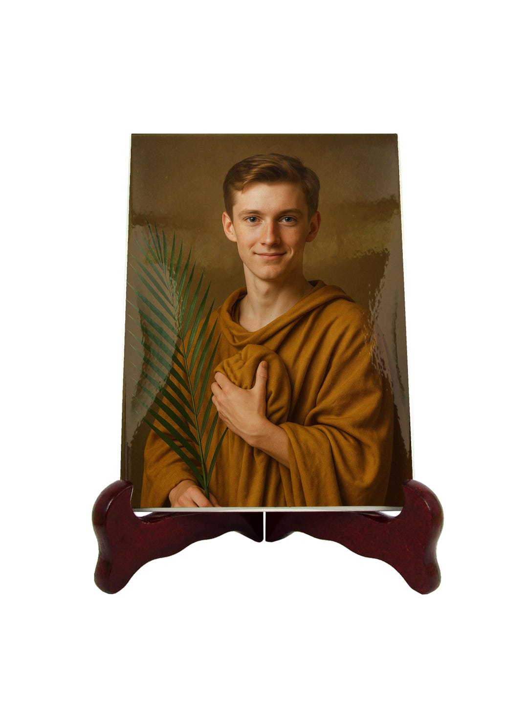 Handmade Saint Tarcisius Ceramic Icon: Catholic Home Altar Gift - Etsy