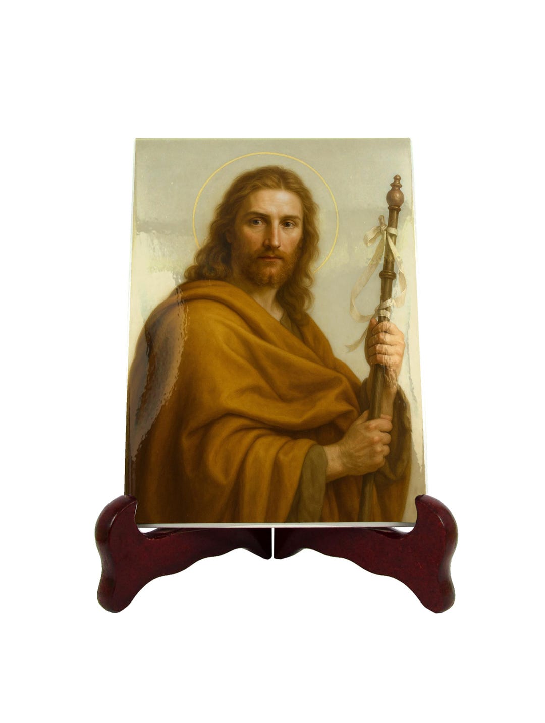 Handmade Saint James Ceramic Icon, Catholic Gift - Etsy