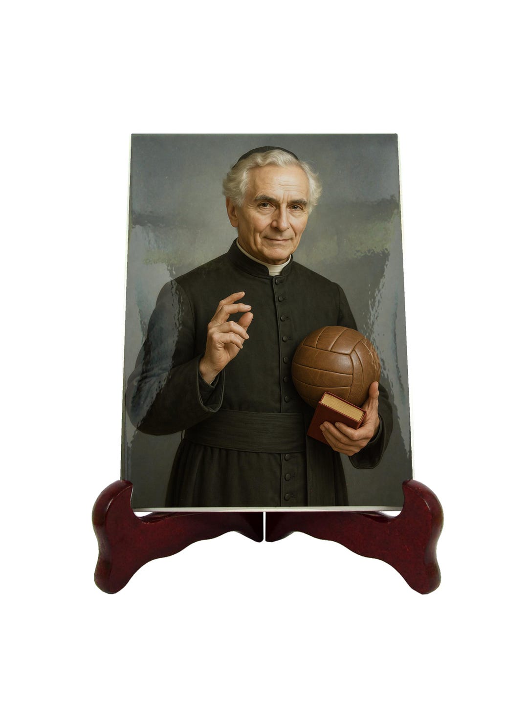 Saint Luigi Scrosoppi Ceramic Icon: Handmade Catholic Art, Patron Saint ...